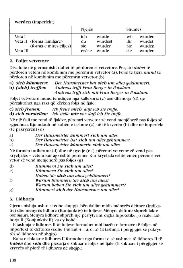 Grammatikübersicht_gramatika gjermane materiali 3 | PDF