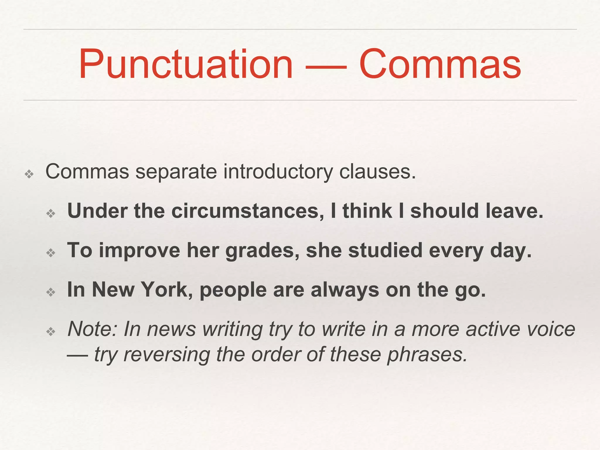 Grammer/ AP Style | PPT