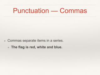 Grammer/ AP Style | PPT