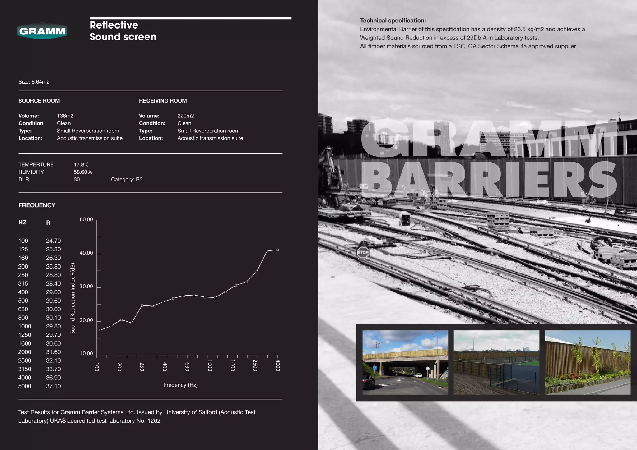 Timber Reflective Noise Barriers specification- Acoustic Fencing | PDF