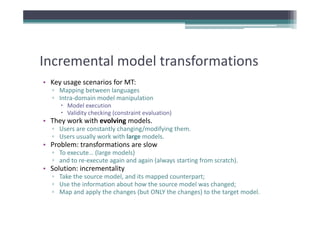 Incremental pattern matching in the VIATRA2 model transformation system | PDF