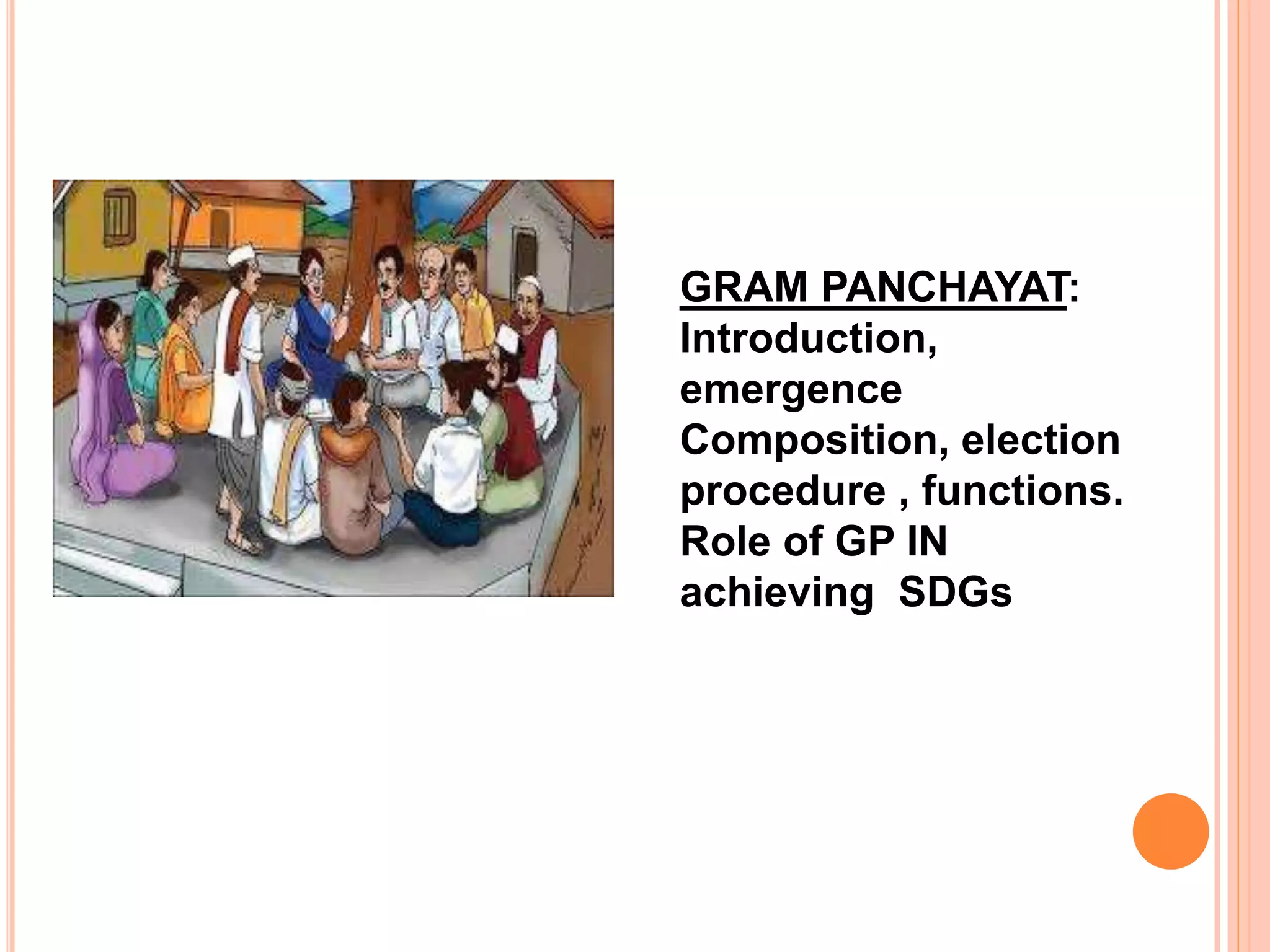 Gram panchyat | PPTX