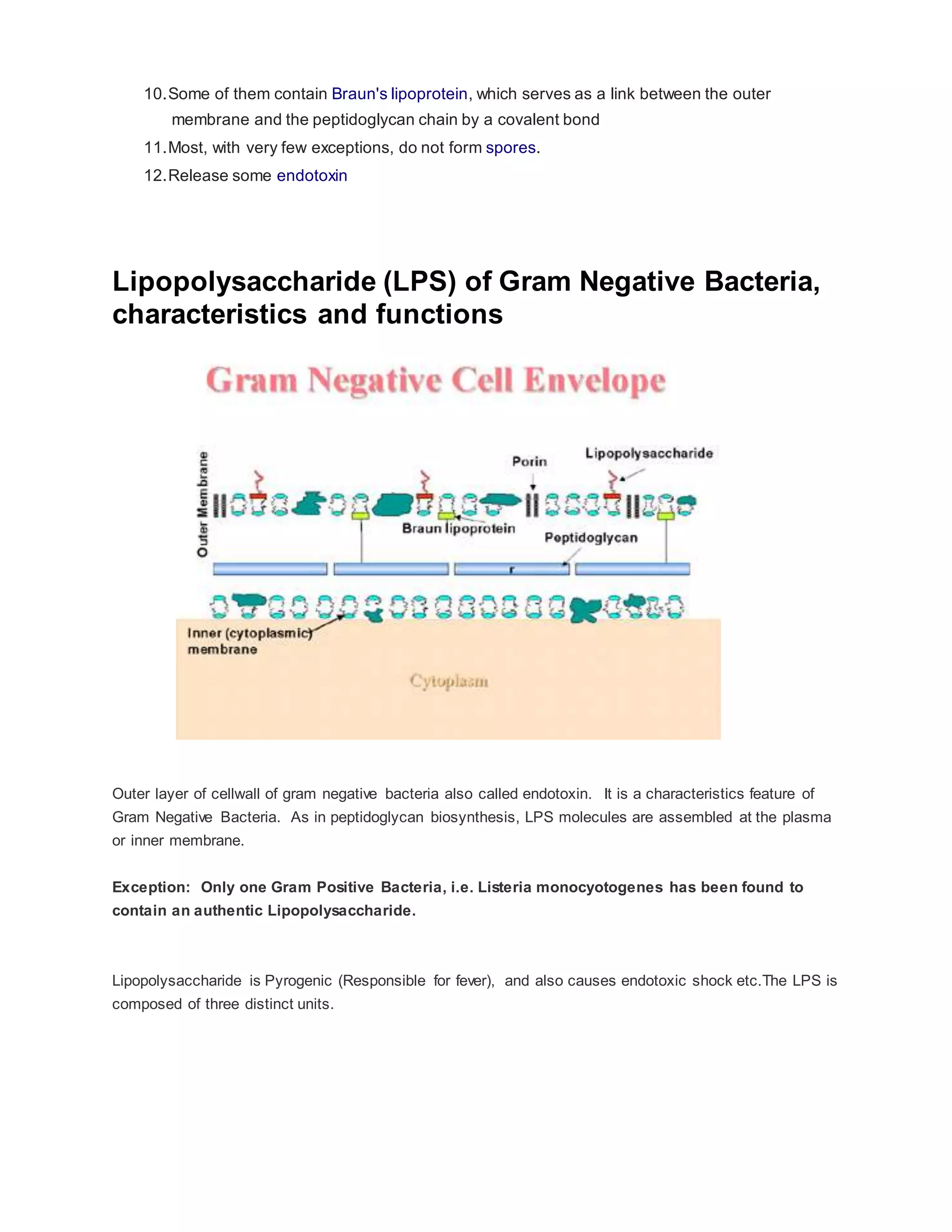 Gram positive and gram negative | DOCX