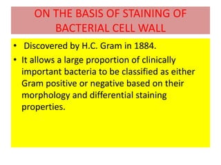 Gram positive bacteria | PPTX