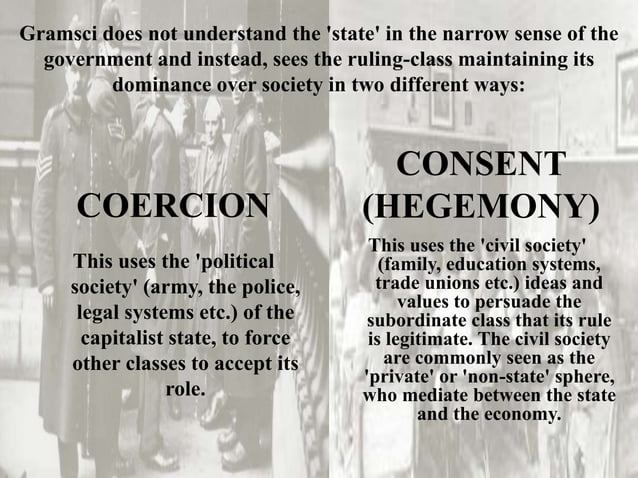 Gramsci's theory of cultural hegemony | PPTX