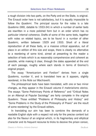 Gramsci prison notebooks vol1 | PDF