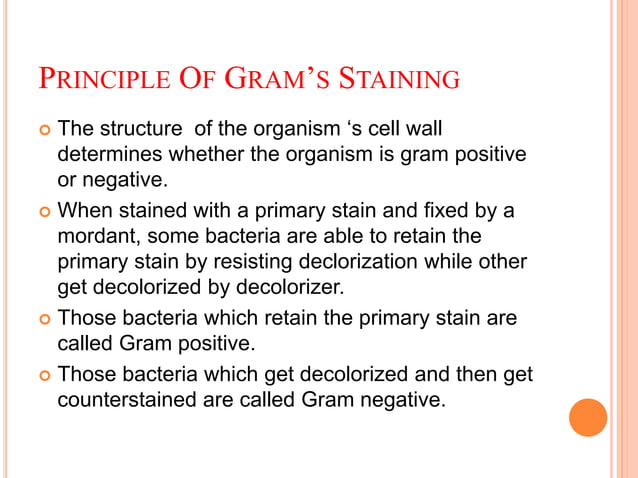 Gram’s staining | PPTX