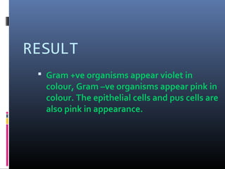 Gram staining | PPT