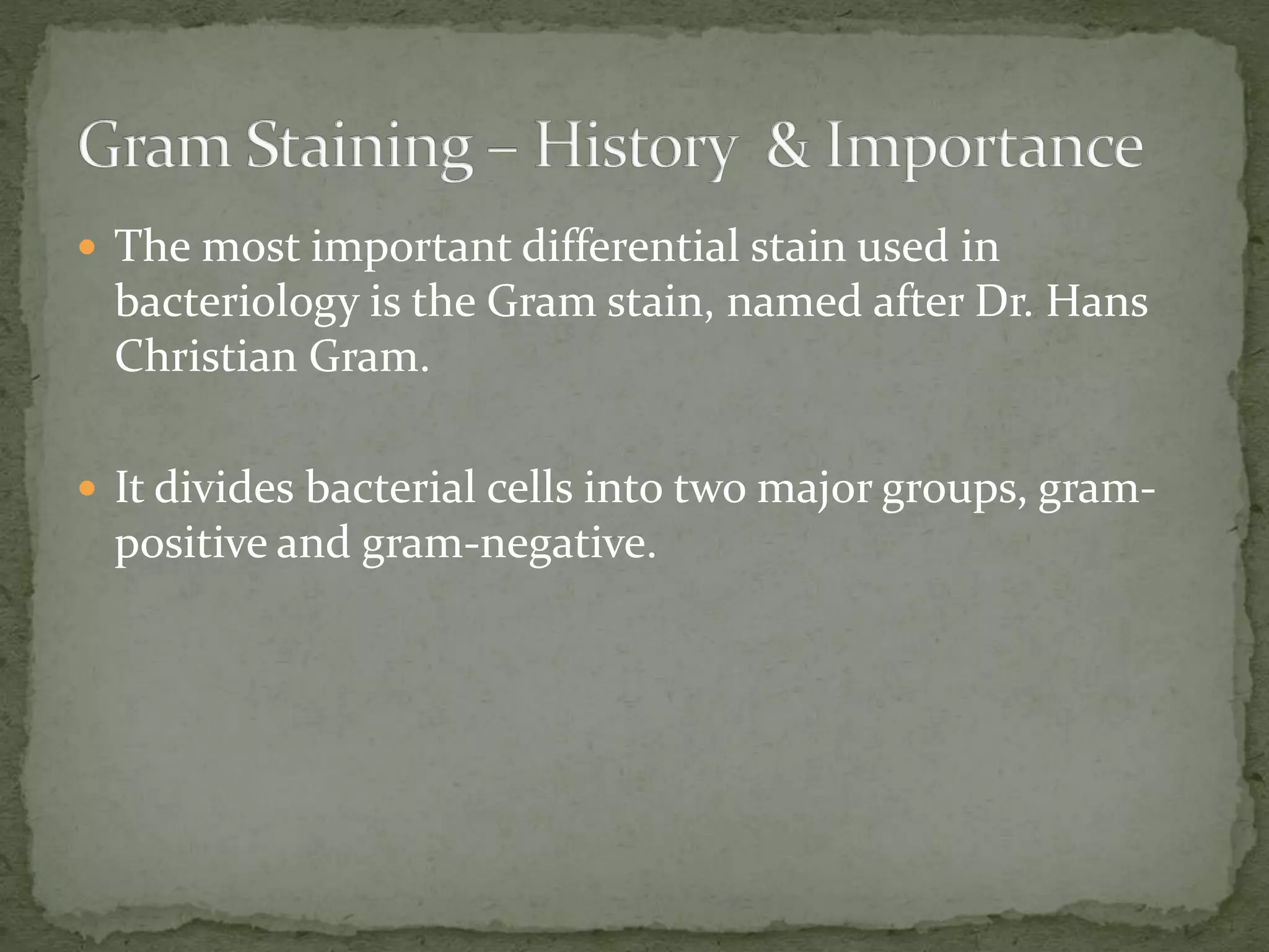 Gram staining Principle, Procedure, Reagents required for Gram Staining ...