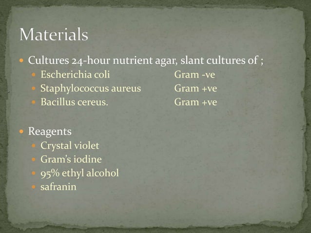 Gram staining Principle, Procedure, Reagents required for Gram Staining ...