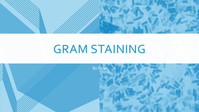 Gram staining | PPT