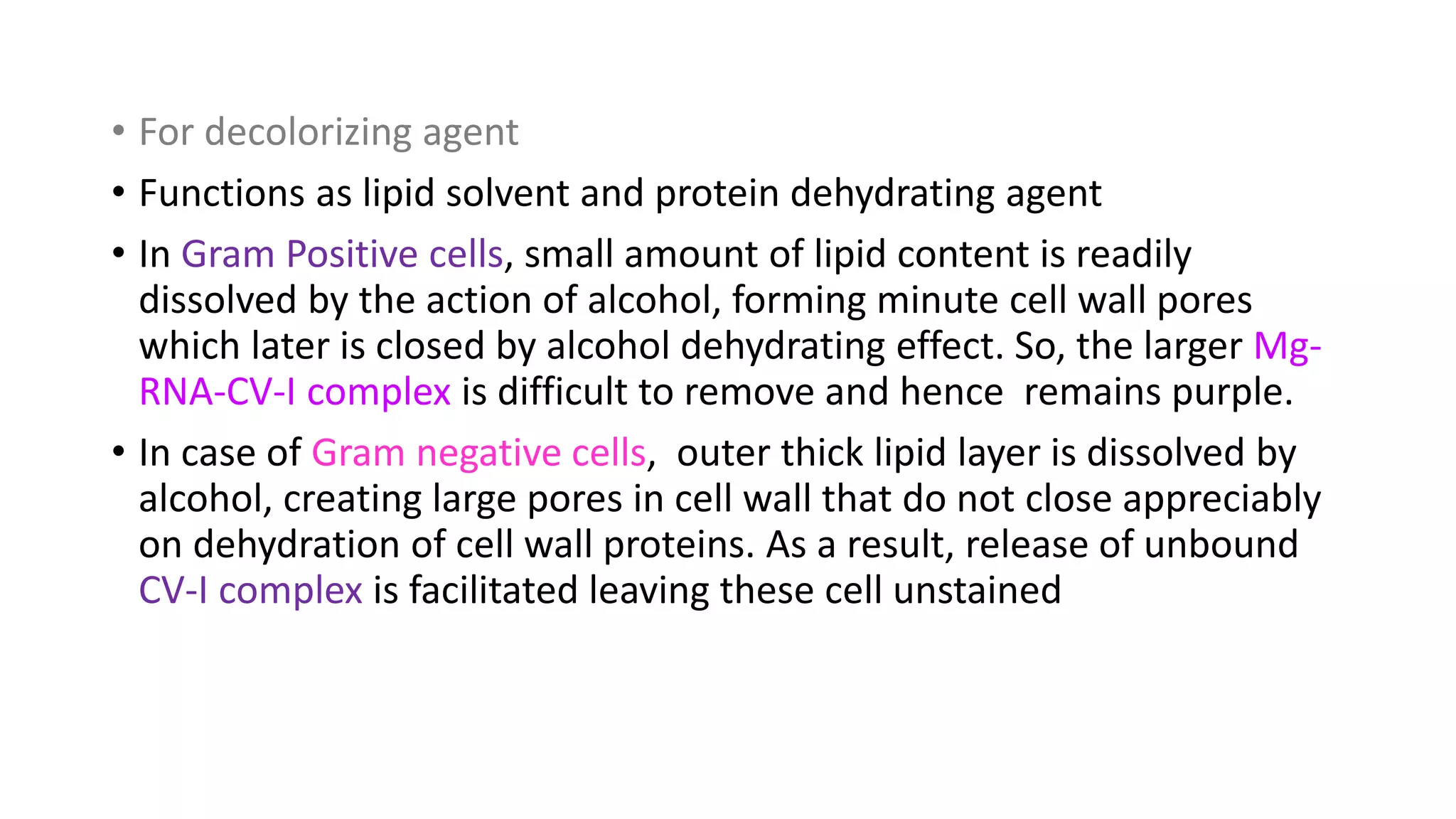Gram staining Gram positive and gram negative bacteria can be ...