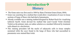 Gram staining | PPTX