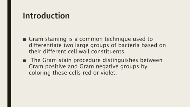 Gram staining | PPT