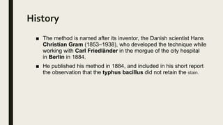 Gram staining | PPTX