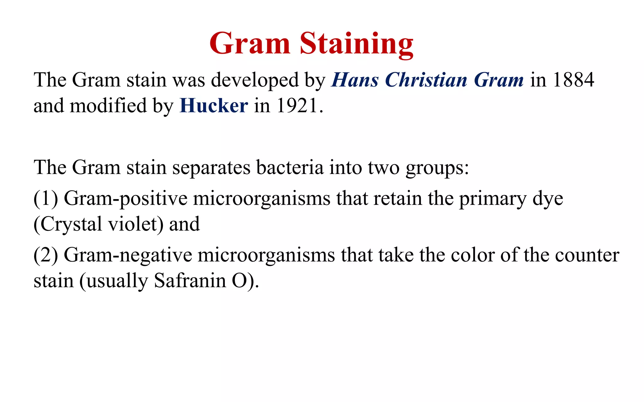 Gram staining | PPTX
