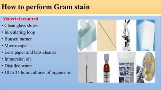Gram staining | PPTX
