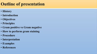 Gram staining | PPTX