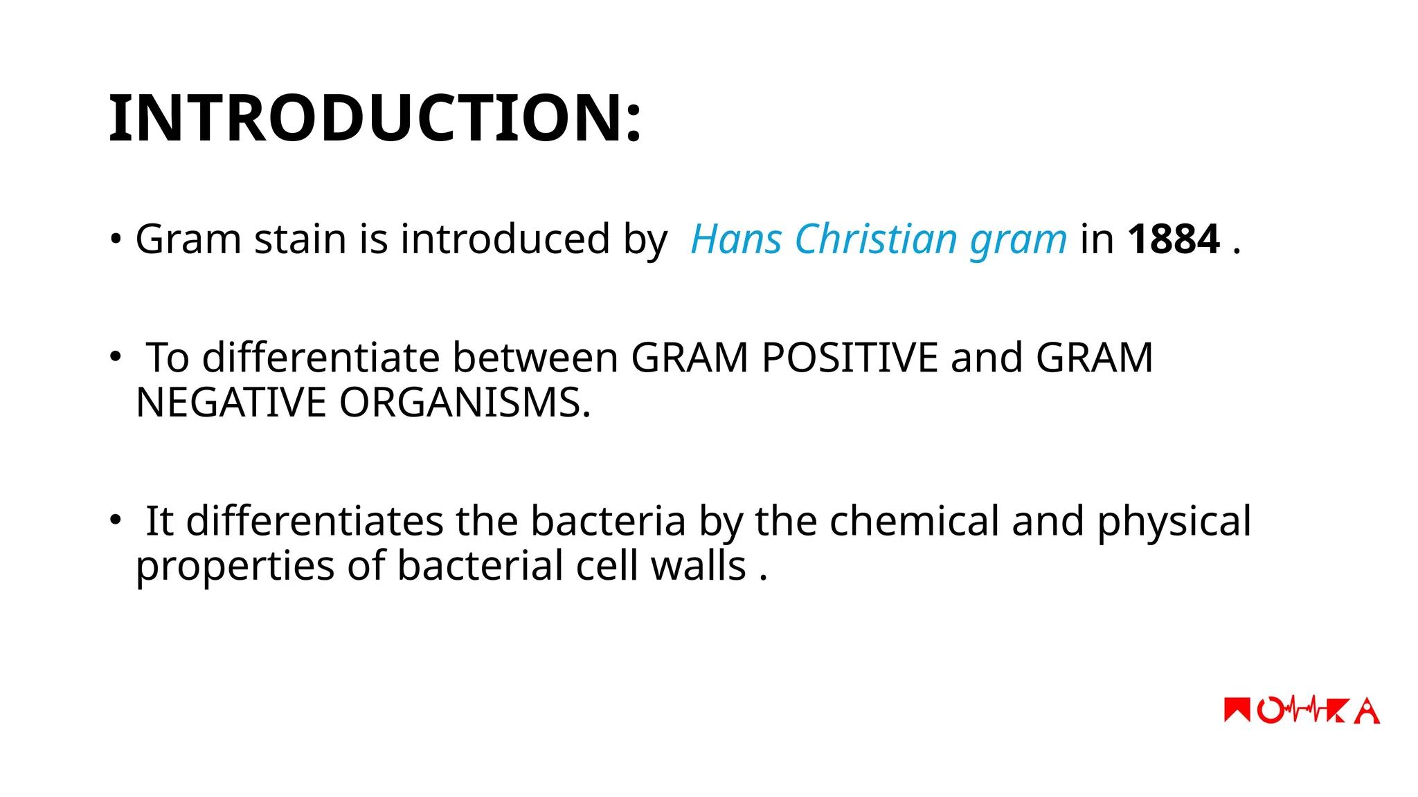 GRAM STAINING.ppt / From :- mohra medical class | PPTX