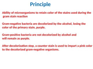Gram staining Preliminary tool to diagnosing bacterial disease | PPTX