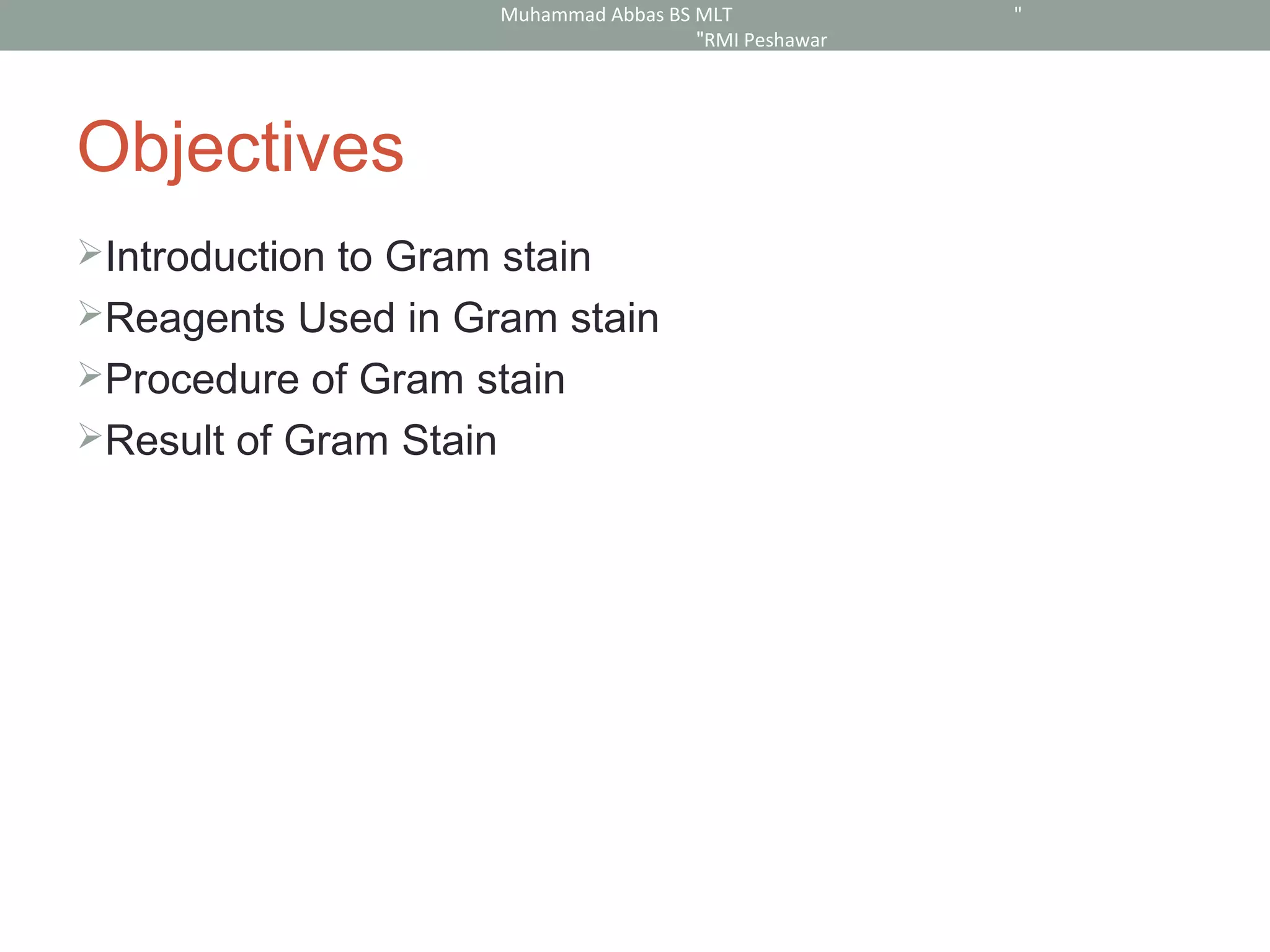 Gram stain procedure | PPT