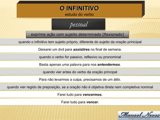 O infinitivo | PDF