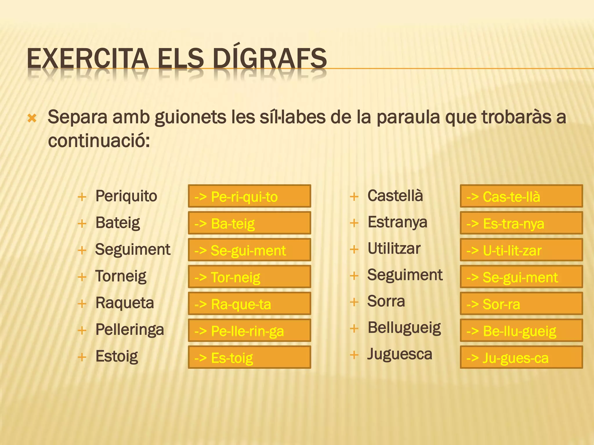 Gramatica catalana digrafs | PDF