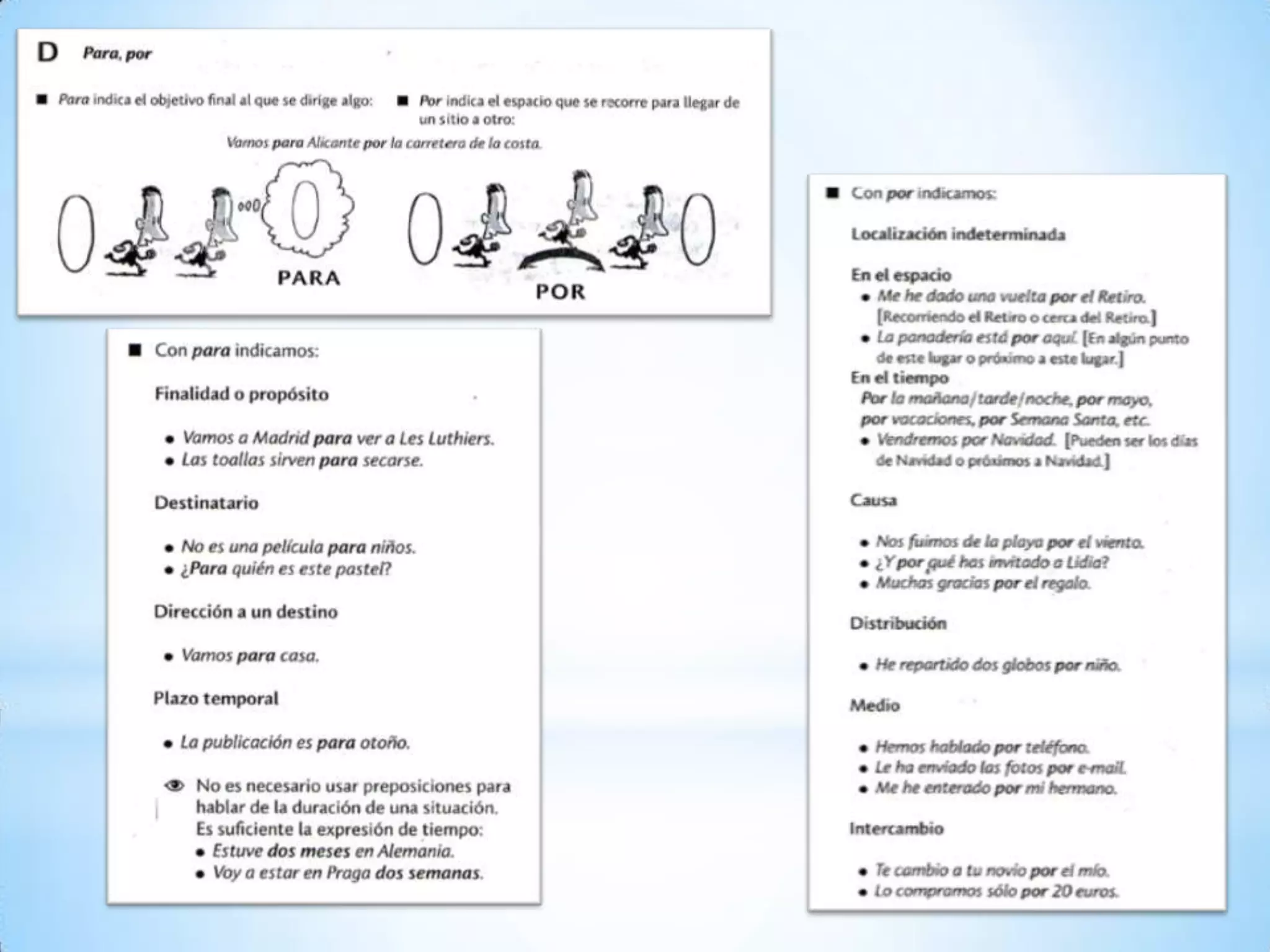 Gramática de español lengua extranjera exposición | PPT