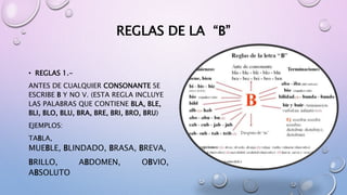 Gramática el uso b y v | PPTX