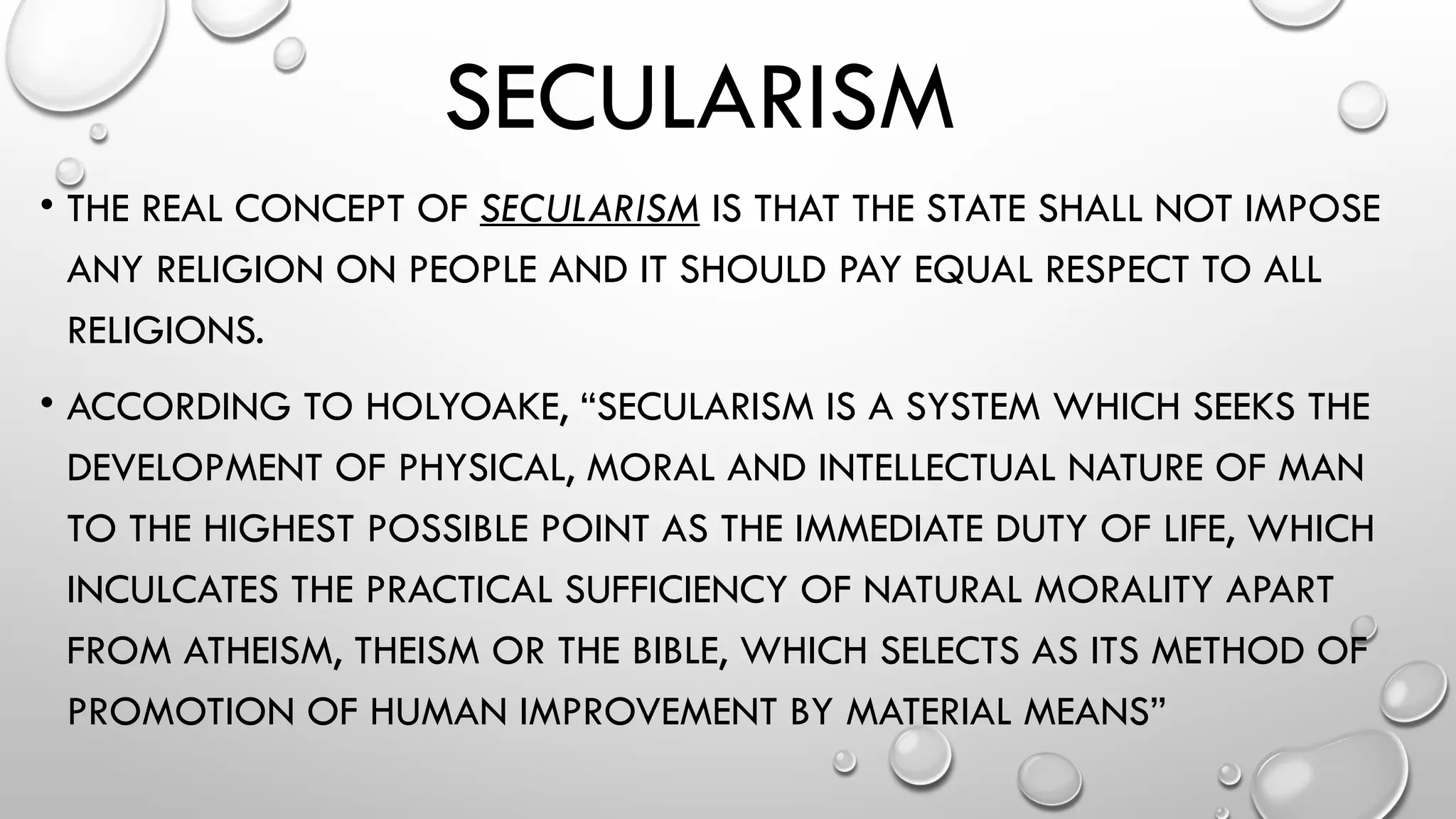 Secularism In Education Introduction Pptx