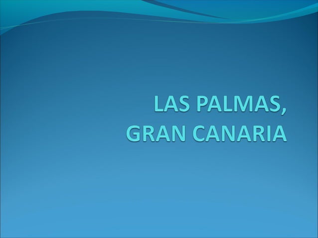 Gran canaria e twinning (1) | PPT