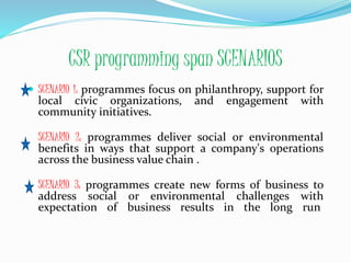 Bringing Values back to CSR | PPTX | Business | Business and Finance
