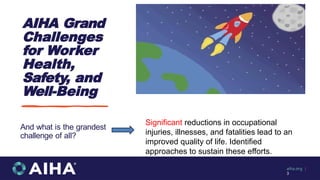 AIHA Grand Challenges Overview for 2025 pptx | PPTX