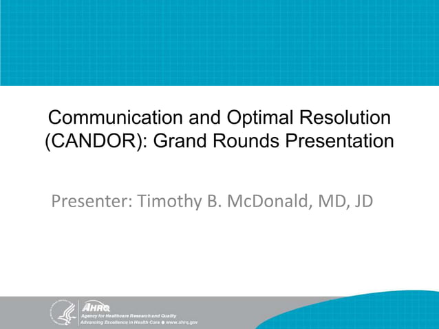 grand-rounds-presentation-slides.pptx | First Aid | Injuries