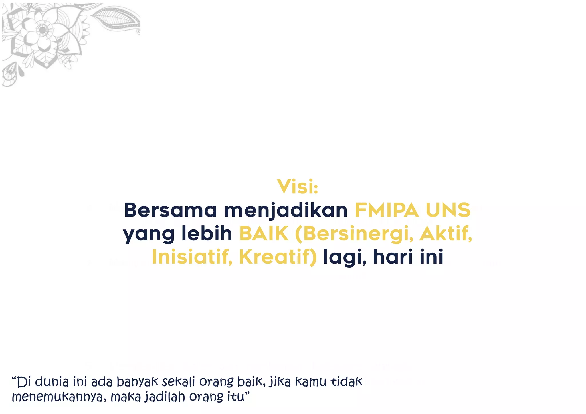 Grand Design BEM FMIPA UNS 2020 Kabinet Prabaswara | PDF