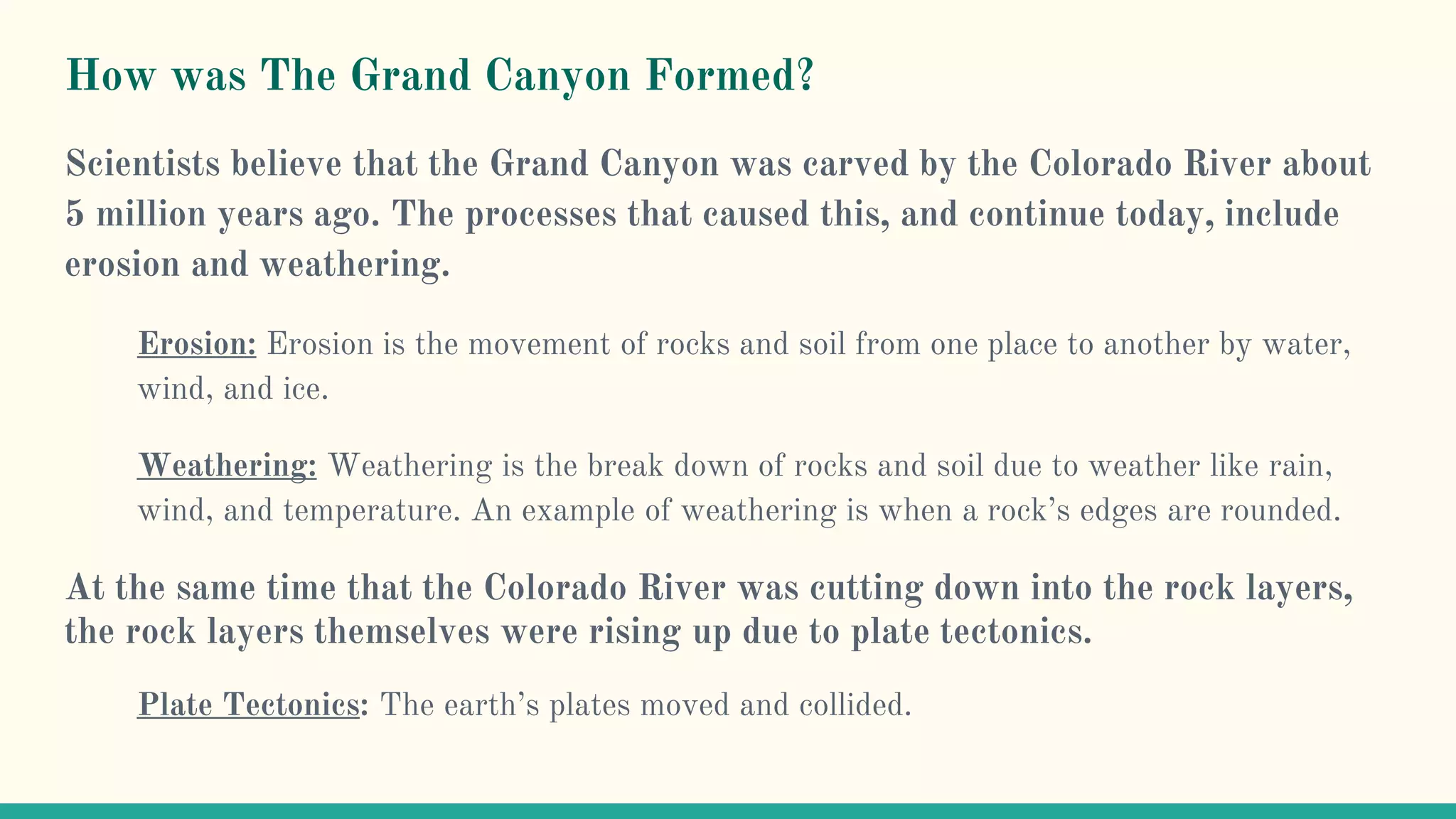 Grand Canyon 2018 by Chloe Tippett | PPTX