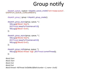 Grand Central Dispatch in Objective-C | PPT