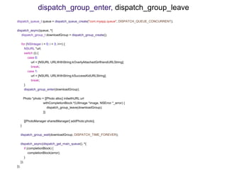 Grand Central Dispatch in Objective-C | PPT