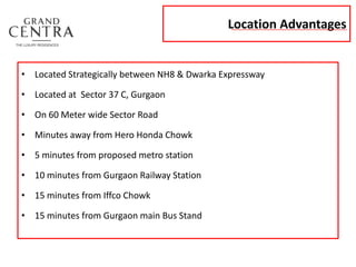 ILD Grand Centra SECTOR 37C GURGAON 9910007643 | PDF