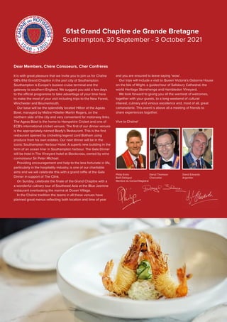 61st Grand chapitre of Great Britain 2021 | PDF