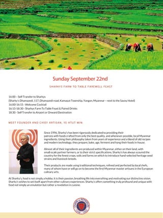 Yangon Myanmar Grand Chapitre 2019 Brochure | PDF