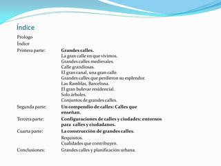 Grandes Calles Allan Jacobs | PDF