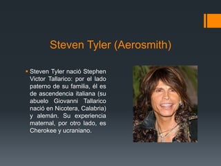 Cantantes de Rock | PPTX