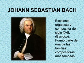 Grandes compositores a través de la historia | PPTX