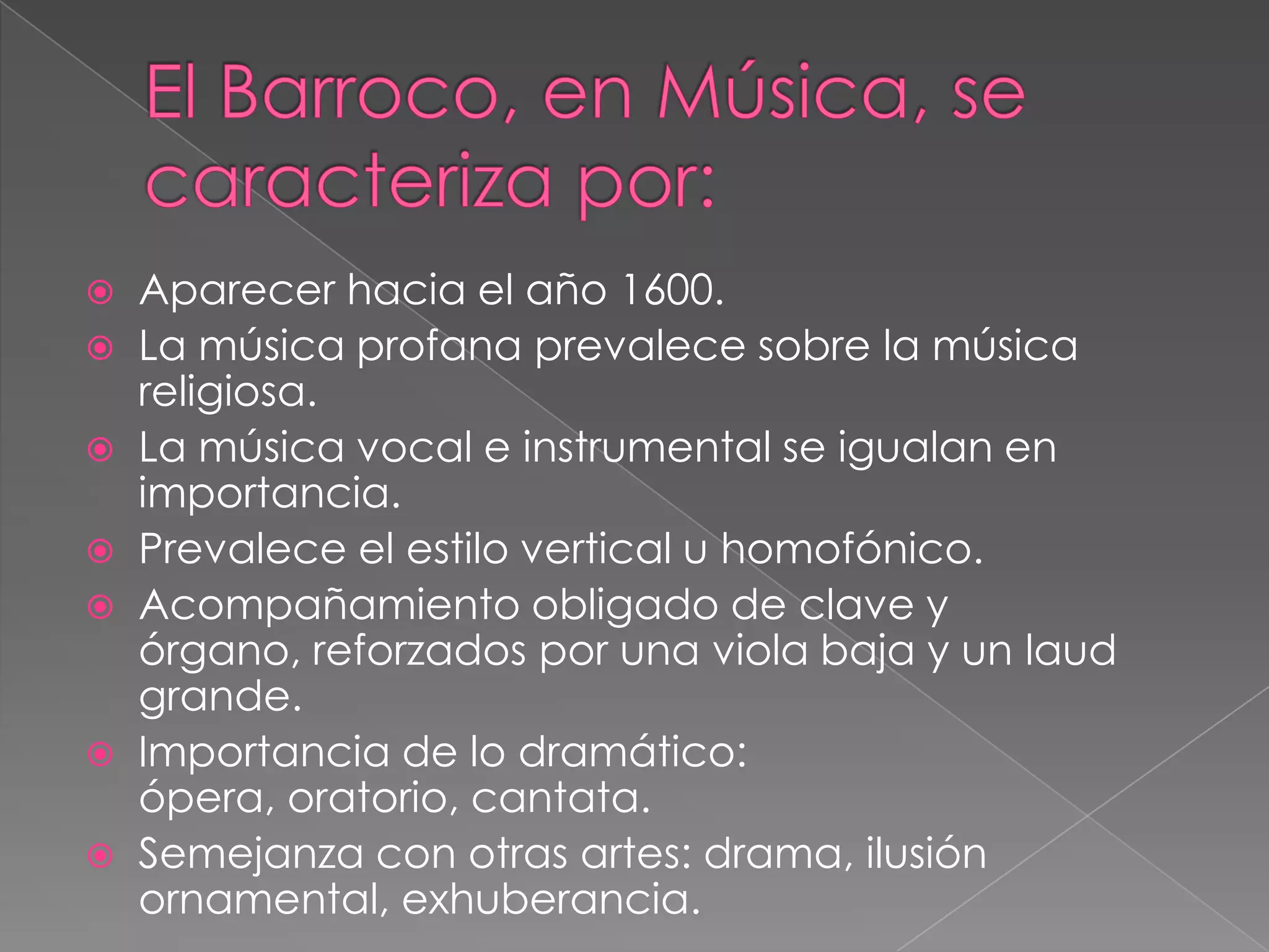 Grandes compositores del barroco | PPTX