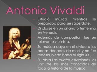 Grandes compositores del barroco | PPTX