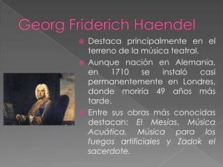 Grandes compositores del barroco | PPTX