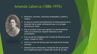 Pensadores chilenos de la educación | PPTX