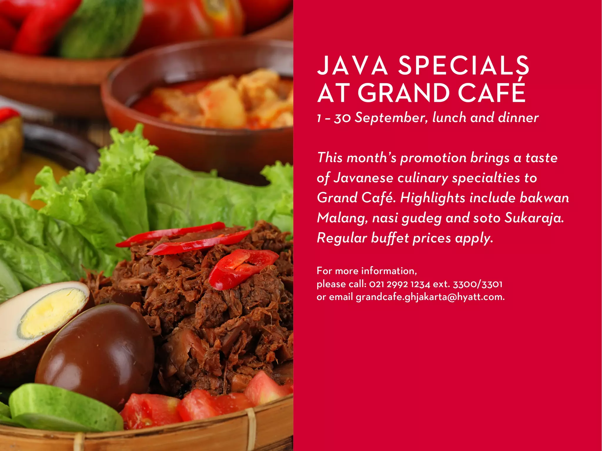 Grand Hyatt Jakarta - September Promotion | PPT