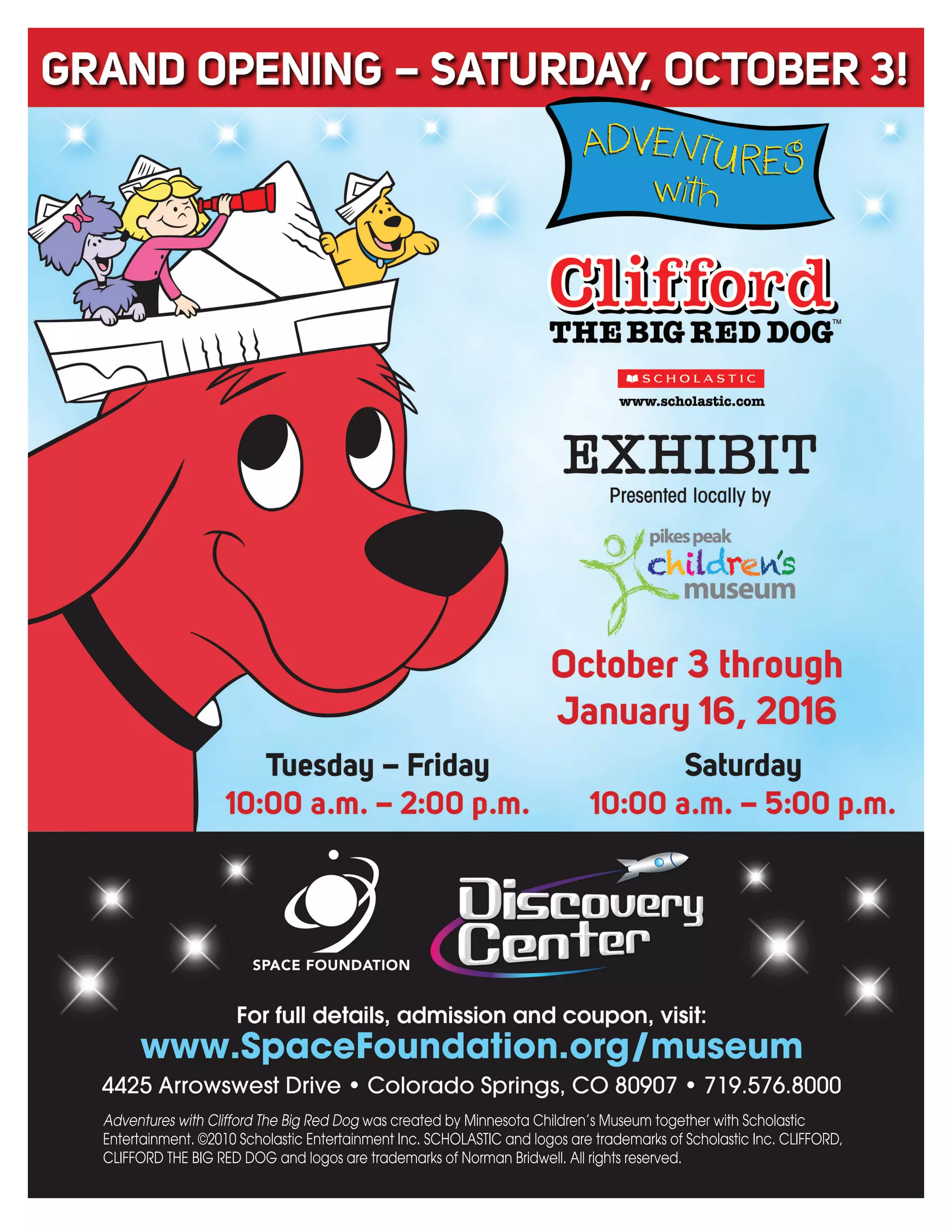 Adventures with Clifford the Big Red Dog Exhibit | PDF